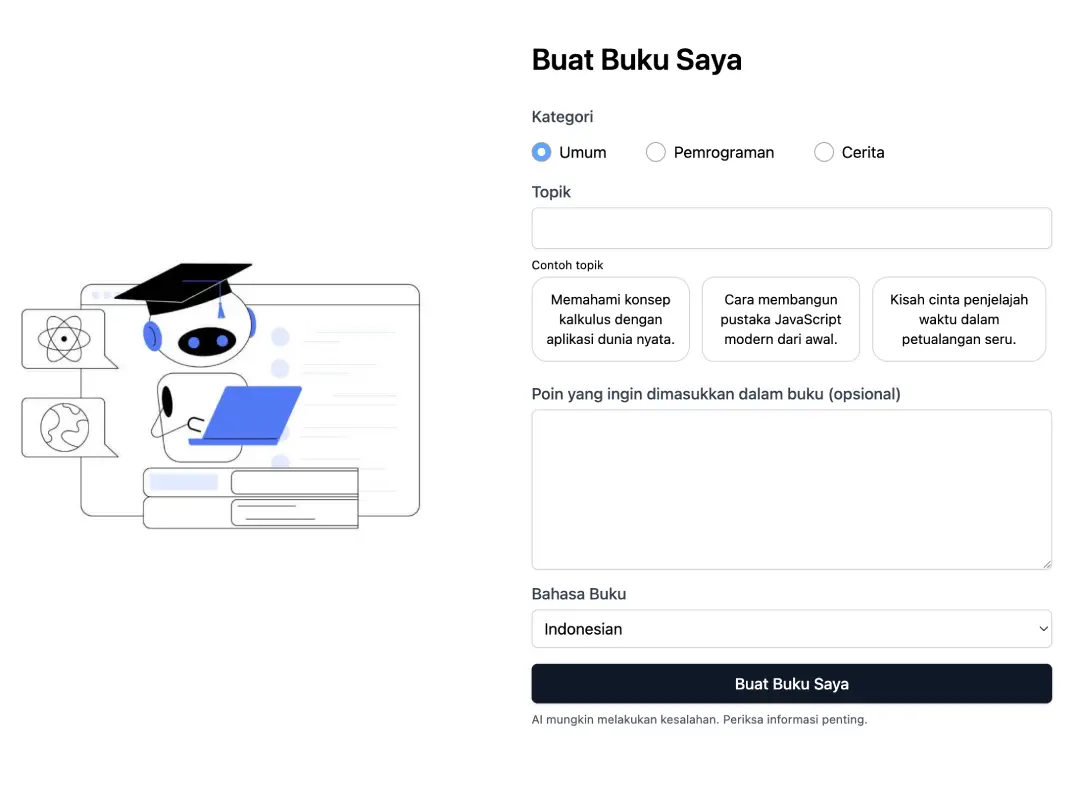 InstaBook - From Thought to Book in Seconds